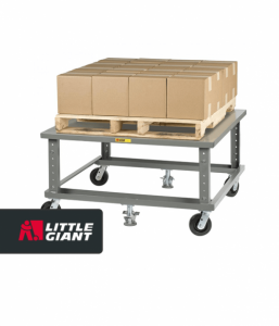 Ergonomic Adjustable Height Pallet Stand - Factory Equipment