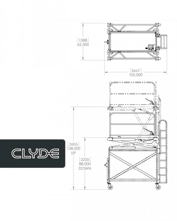 B5 Maintenance Stand - Factory Equipment