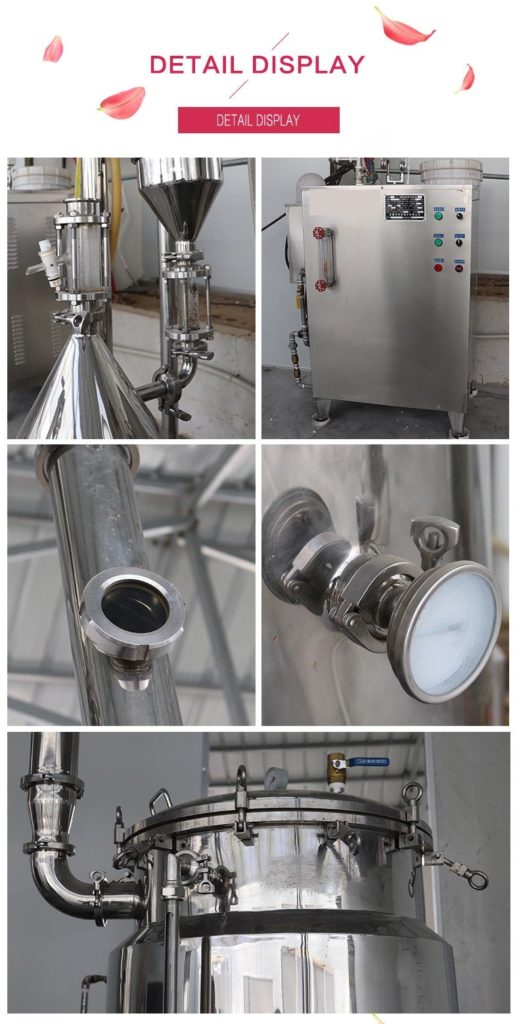 Industrial Hemp Extraction Equipment Essential Oil Distiller/CO2 ...