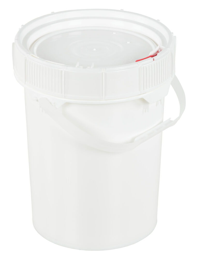 Vestil High Density Polyethylene Screw Top Pail and Lid 12-5/8 In. x 12 ...